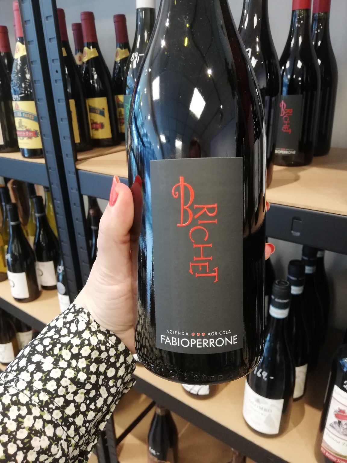 Fabio Perrone ”Brichet” Mosto Parz. Ferm. Rosso - BARe VIN