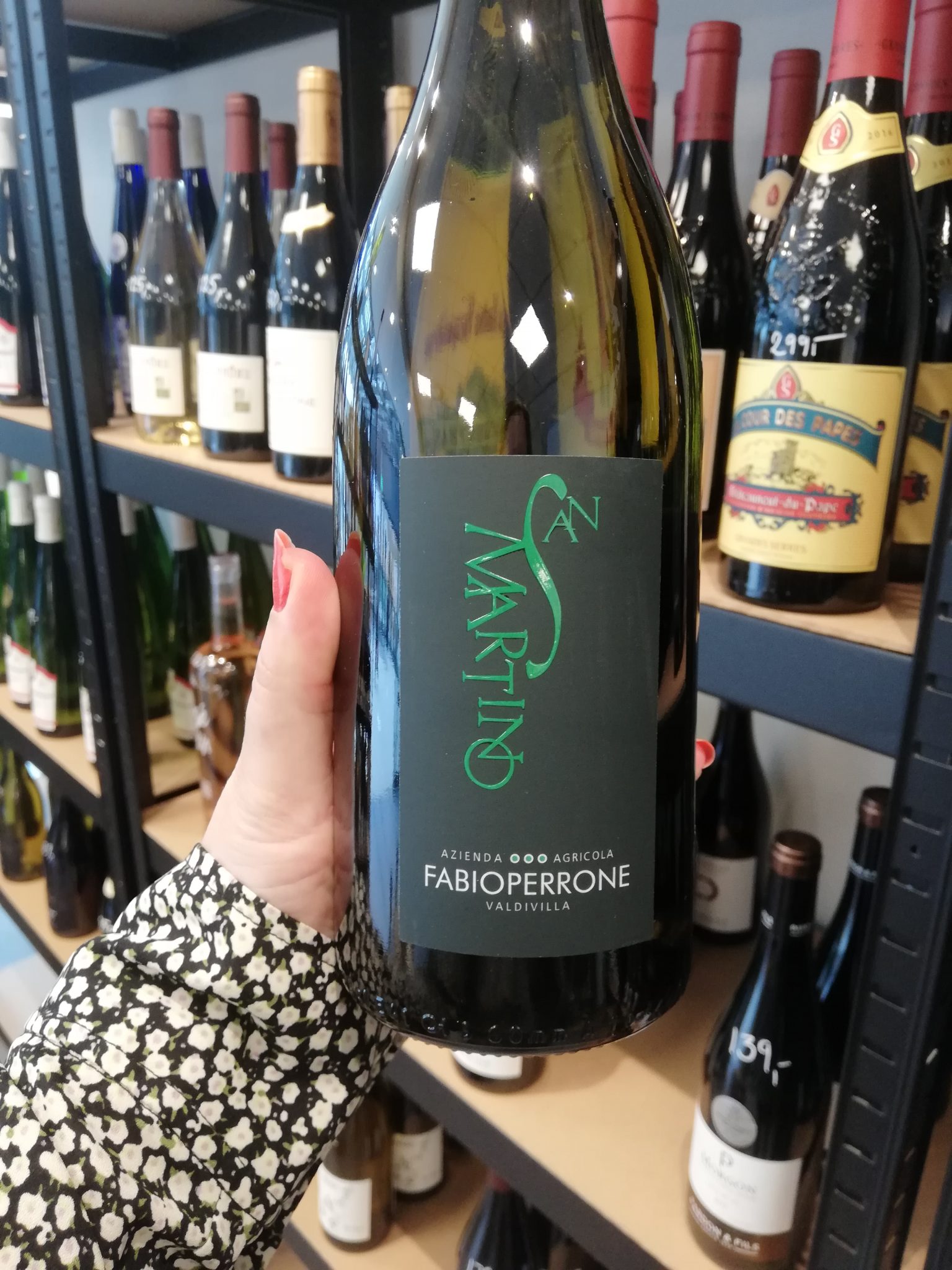 Fabio Perrone ”San Martino” Mosto Parz. Ferm. Bianco - BARe VIN